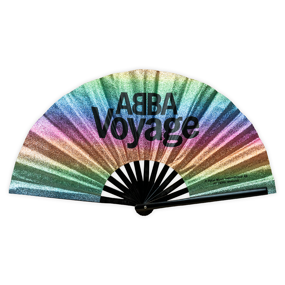FAN - XL RAINBOW GLITTER – Official ABBA Voyage Store