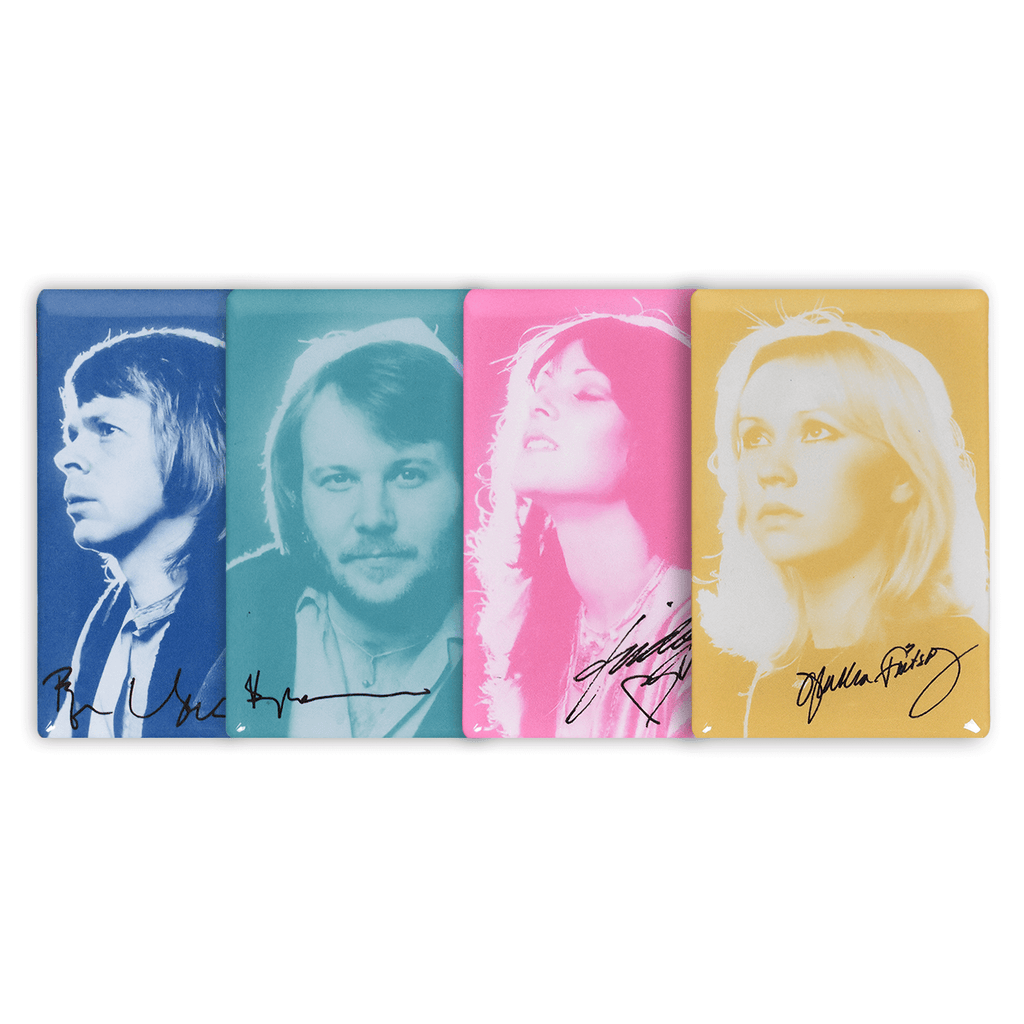 ABBA BADGES MAGNETS AND KEYRINGS – Official ABBA Voyage Store