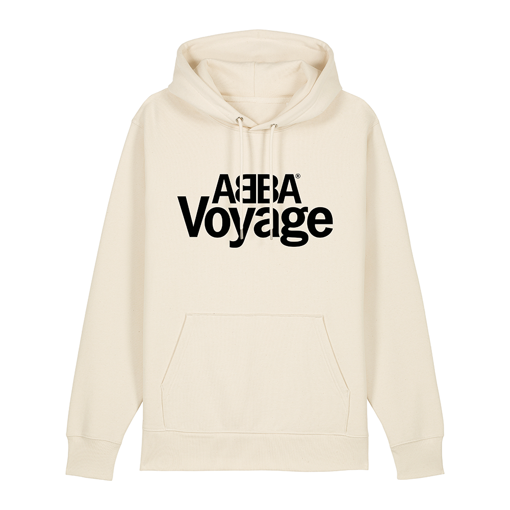 ABBA VOYAGE NATURAL LOGO HOODY - Official ABBA Voyage Store