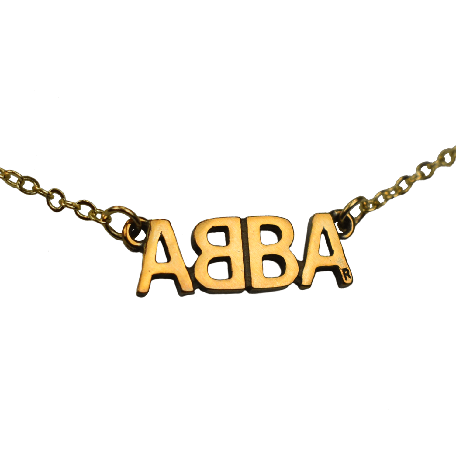 ABBA LOGO BRONZE NECKLACE - Official ABBA Voyage Store